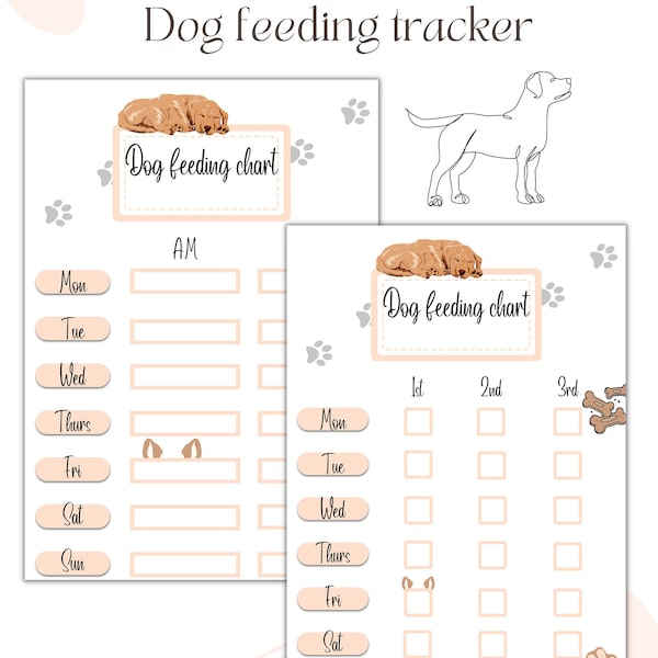 Feeding the Dog - Etsy