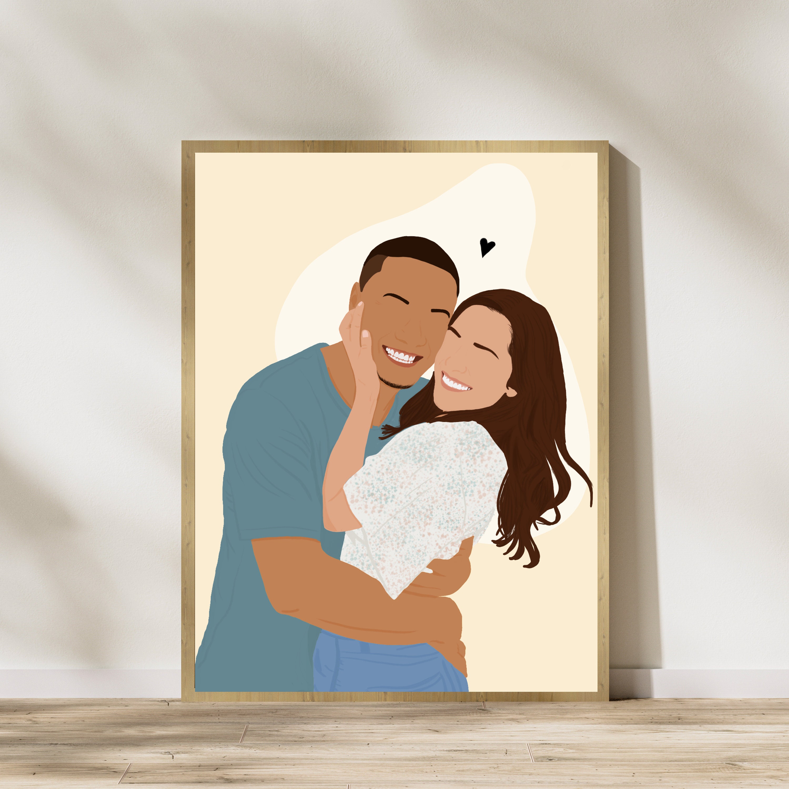 Custom Family Portrait, Custom Gift, Family Photo, Custom Portrait ...