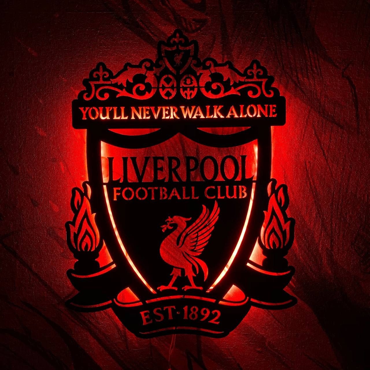 Liverpool Logo. Liverpool Zeichen. Liverpool LED. Liverpool. | Etsy