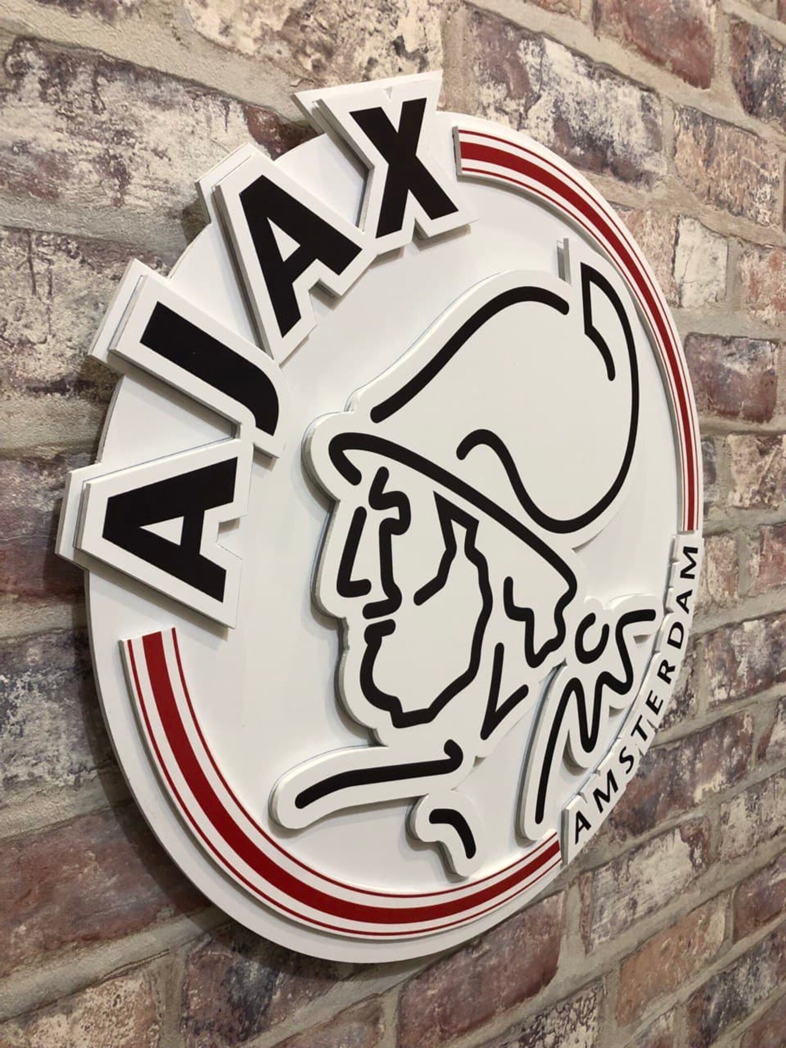 Ajax Logo. Ajax Sign. Ajax Neon. LED Sign. Home Decor. Decor. | Etsy