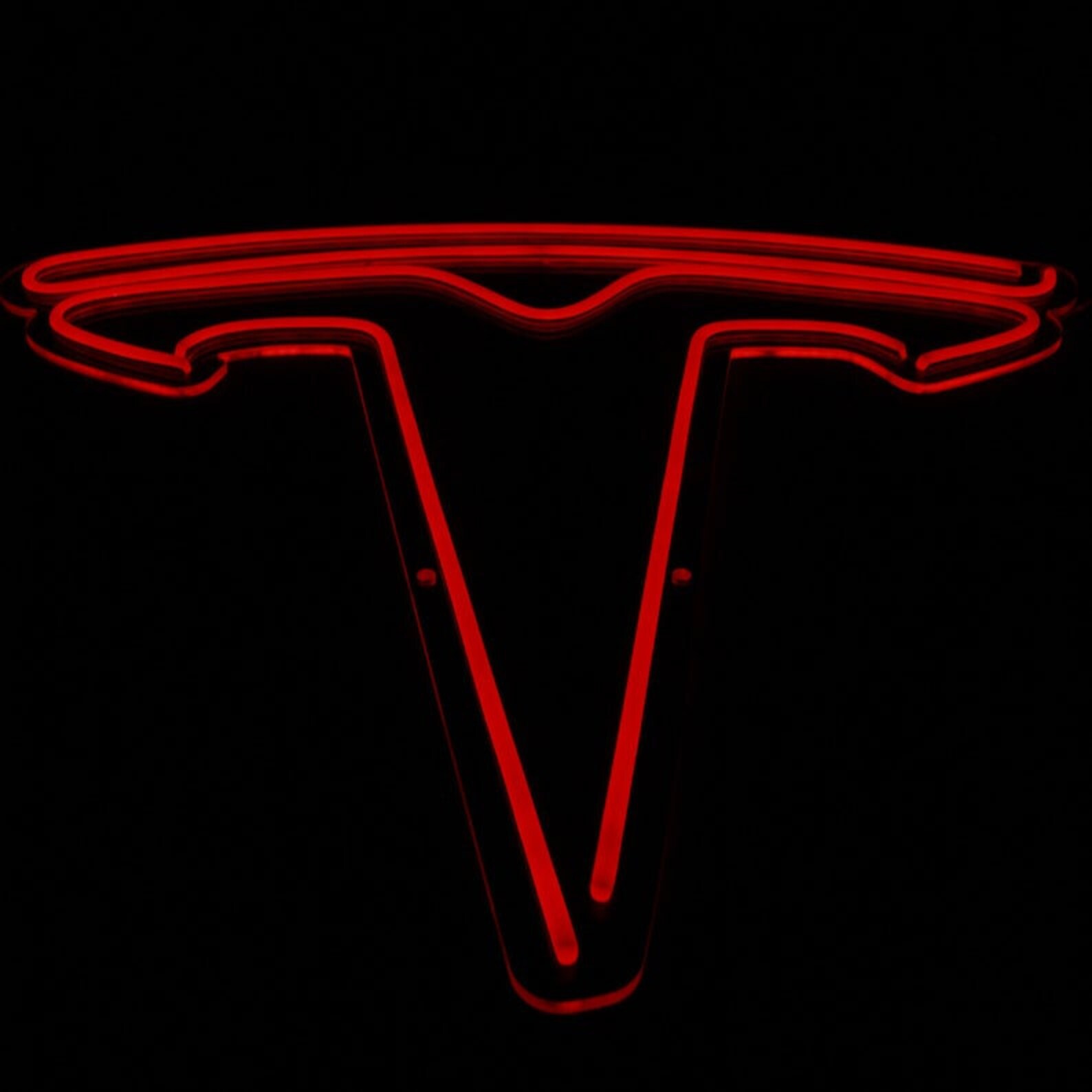 Tesla Neon Sign. Tesla. Neon Sign. Logo Tesla. Tesla Model X. | Etsy