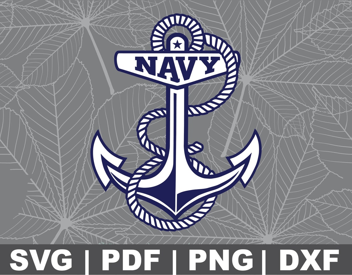NAVY LOGO svg files for cricut svg files | Etsy