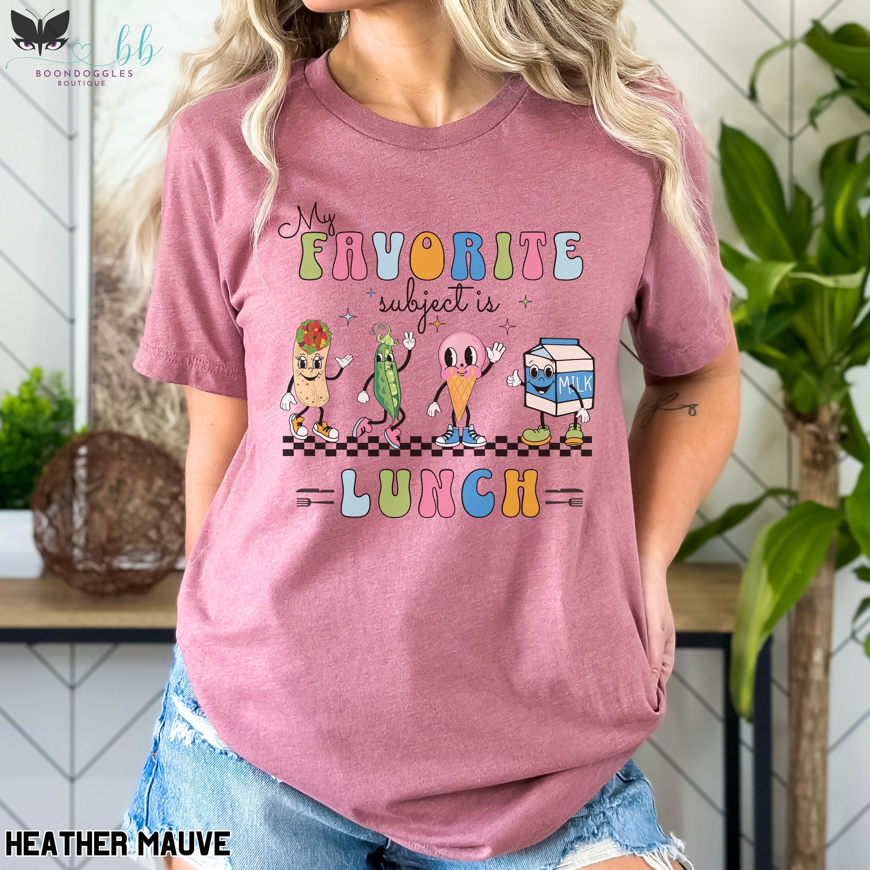 Lunch Lady Shirt, Lunch Lady Gifts, Cute School Tshirt, Retro Lunch Shirt, Cafeteria Crew Tee ...
