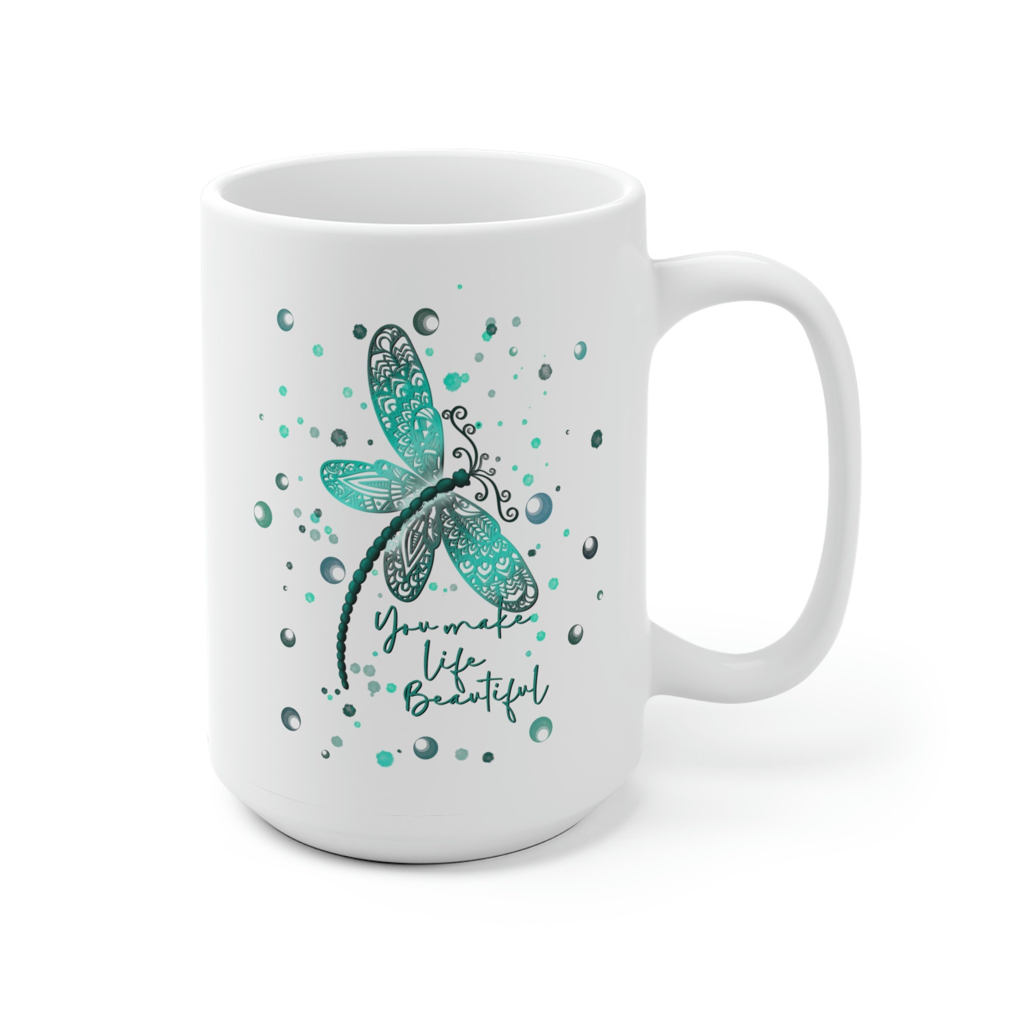 Dragonfly Coffee Mug for Dragonfly Lovers of Dragonflies Gift - Etsy