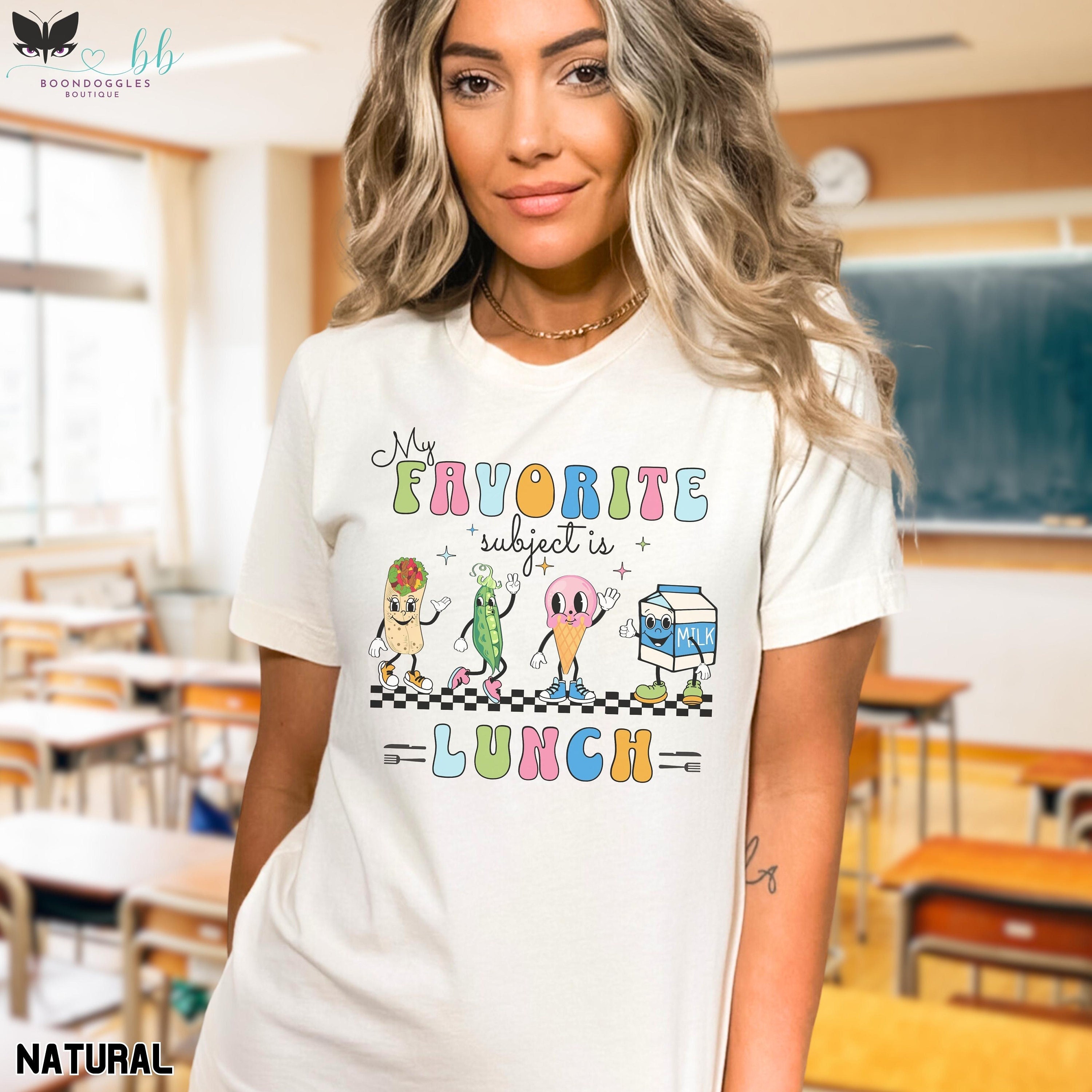 Lunch Lady Shirt, Lunch Lady Gifts, Cute School Tshirt, Retro Lunch Shirt, Cafeteria Crew Tee ...