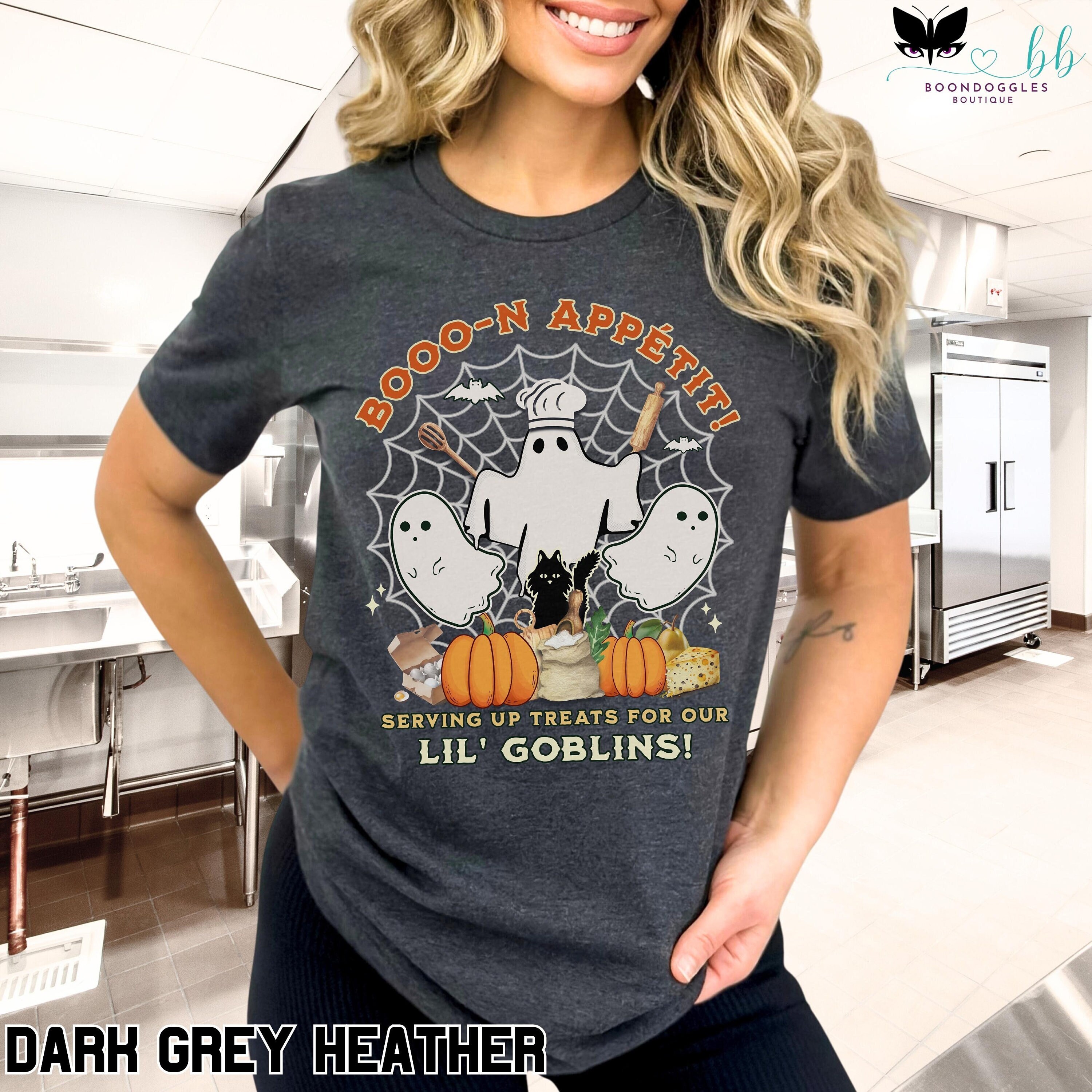 Halloween Lunch Lady Shirt, Lunch Lady Gifts, Retro Lunch Cafeteria ...