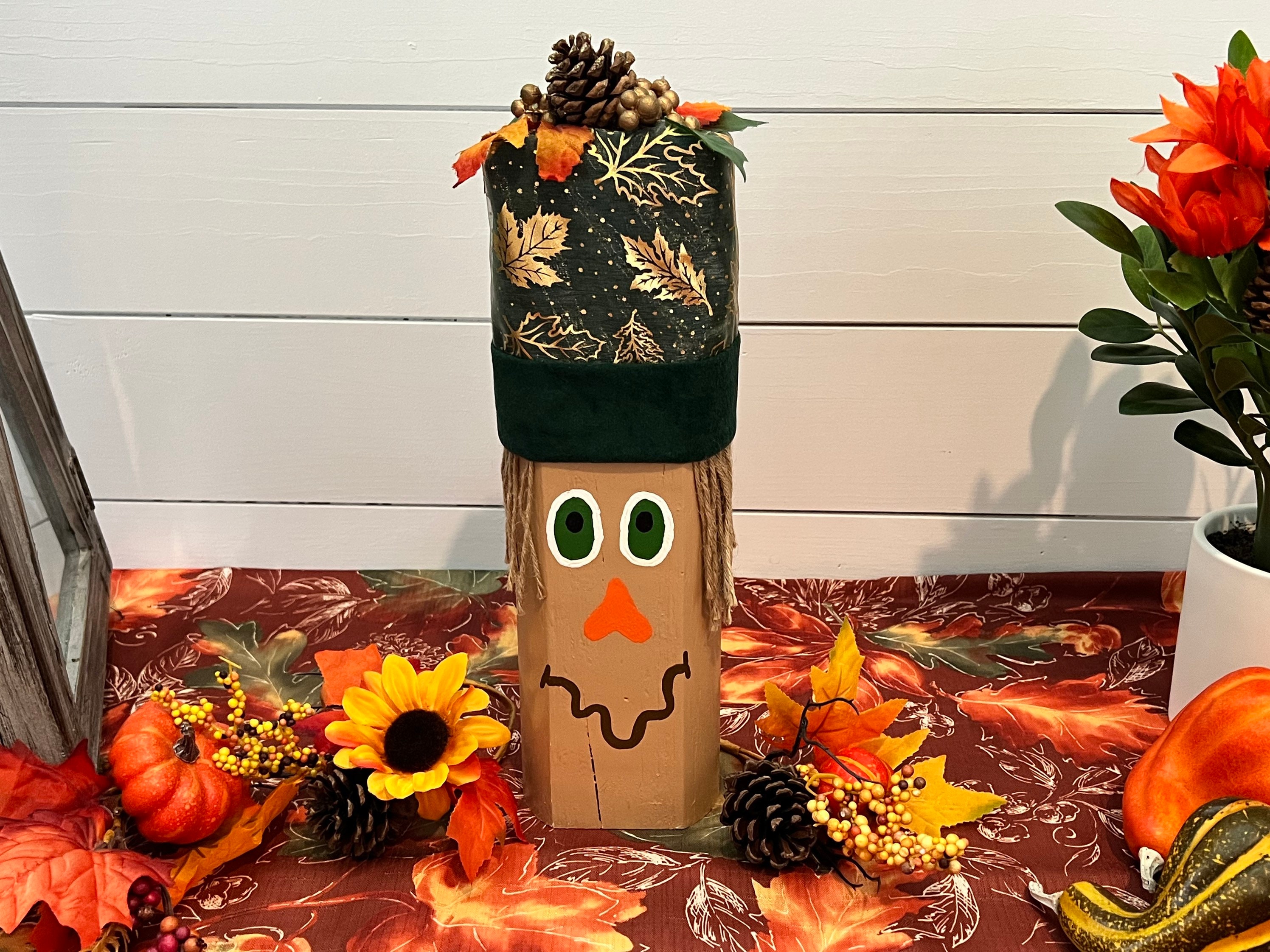 Scarecrow Character Blocks for FALL, Autumn, Thanksgiving, or Halloween ...