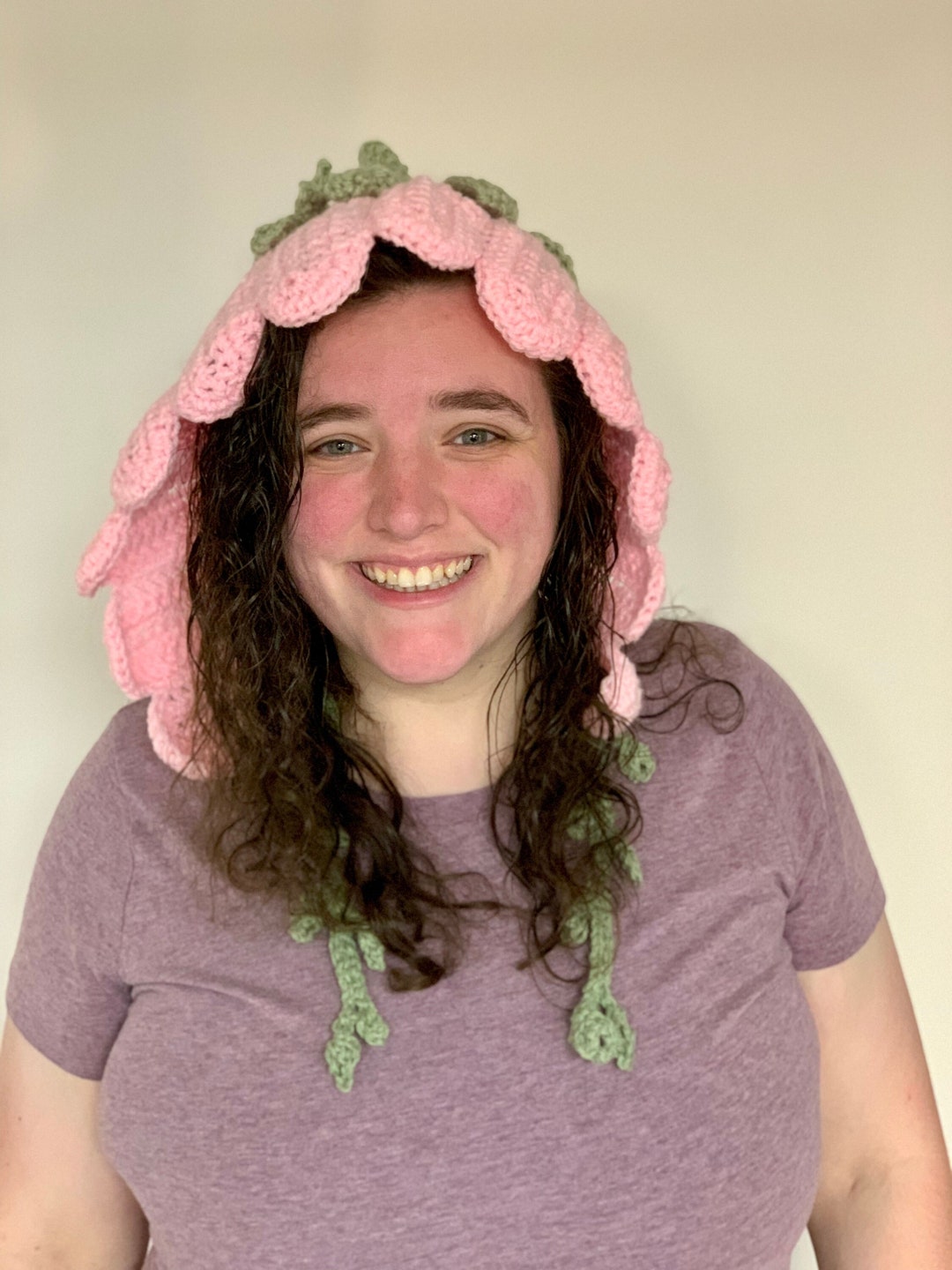 Crochet Flower Hood - Etsy