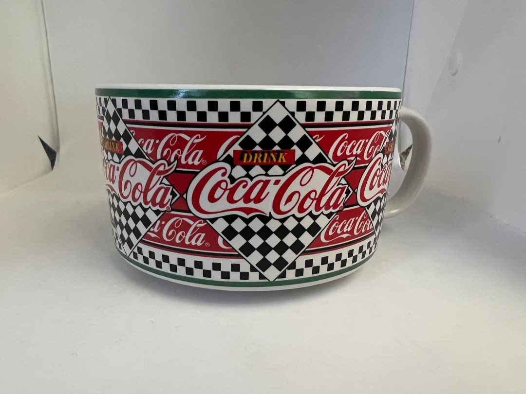 Vintage 1995 Coca Cola Mug - Etsy