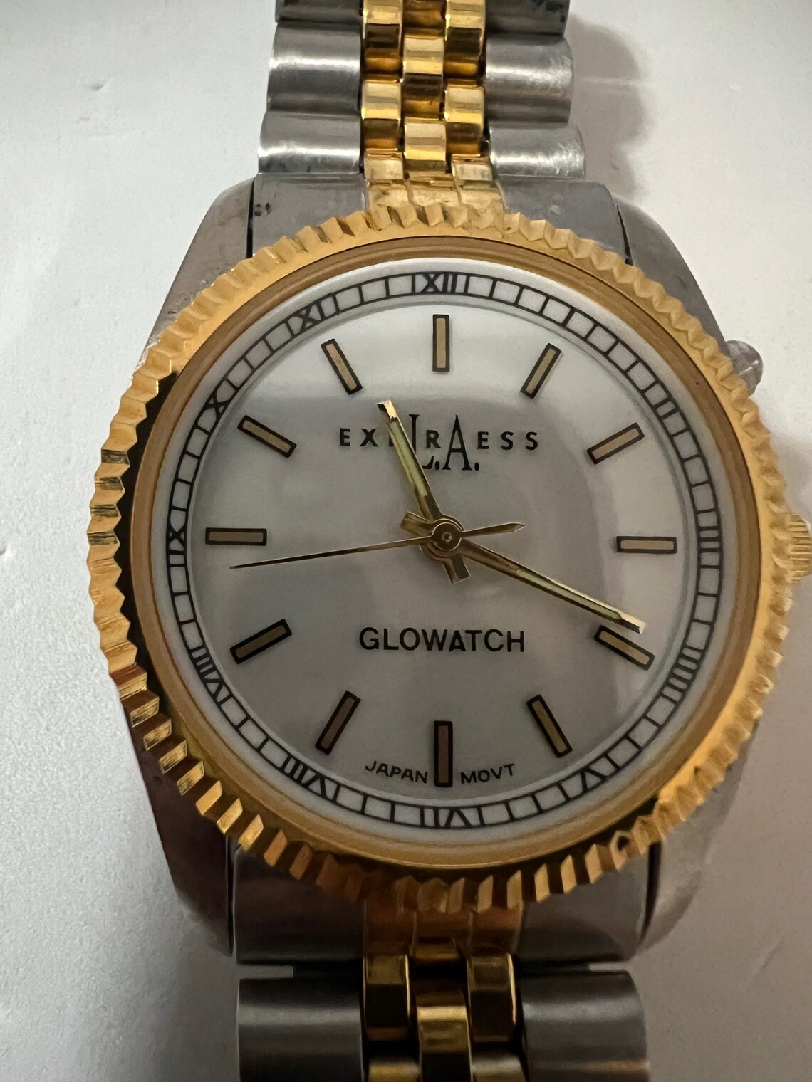 Vintage Explraess Glowatch Japan Movement Watch - Etsy