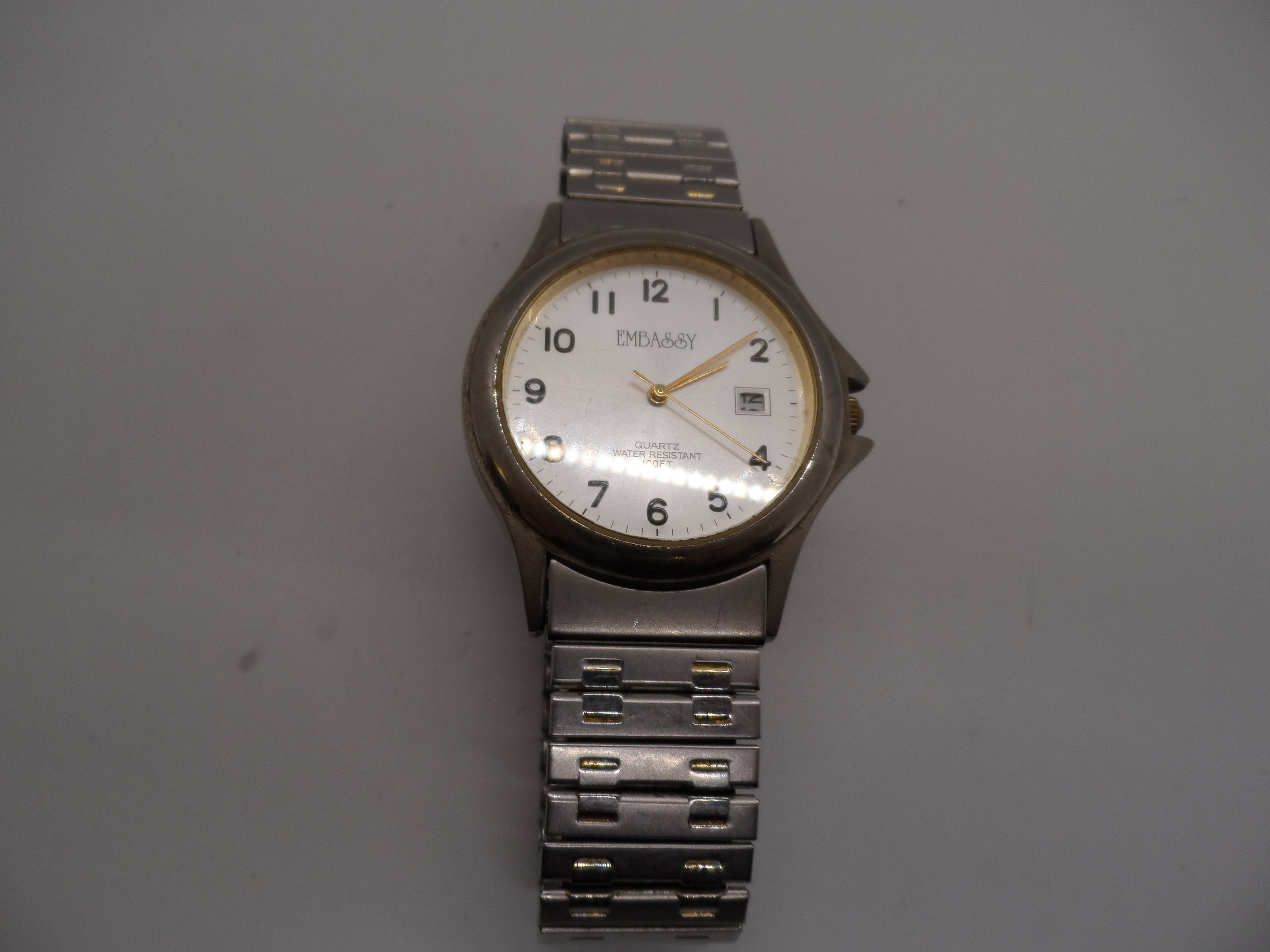 Vintage Embassy Quartz Watch - Etsy