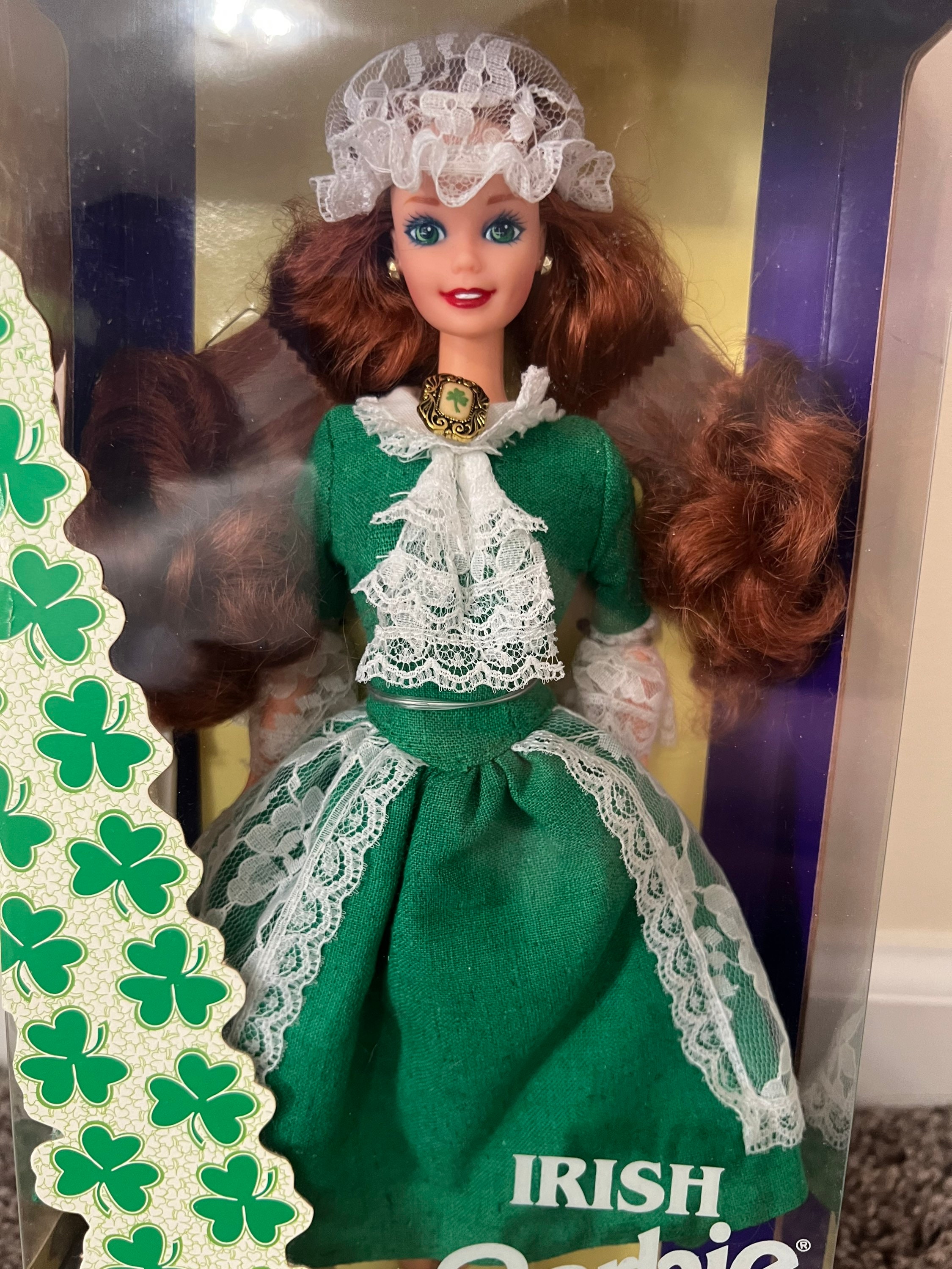 Vintage 1994 Irish Barbie Mattel #12998 - Etsy