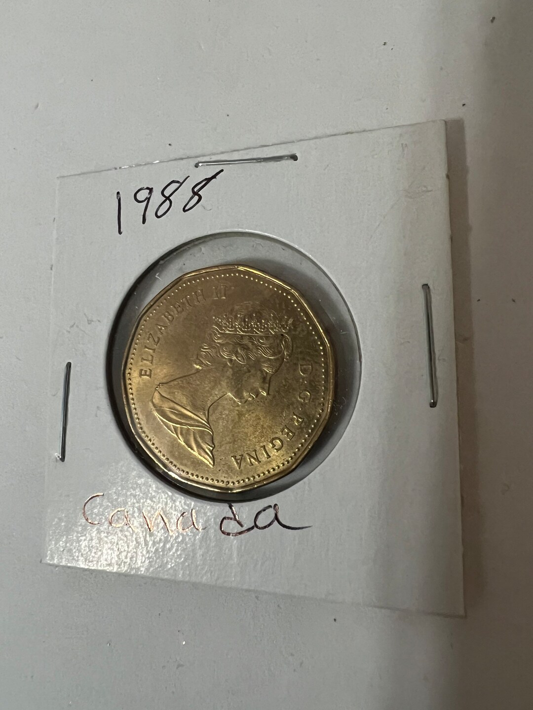 Vintage 1988 Canadian Dollar - Etsy