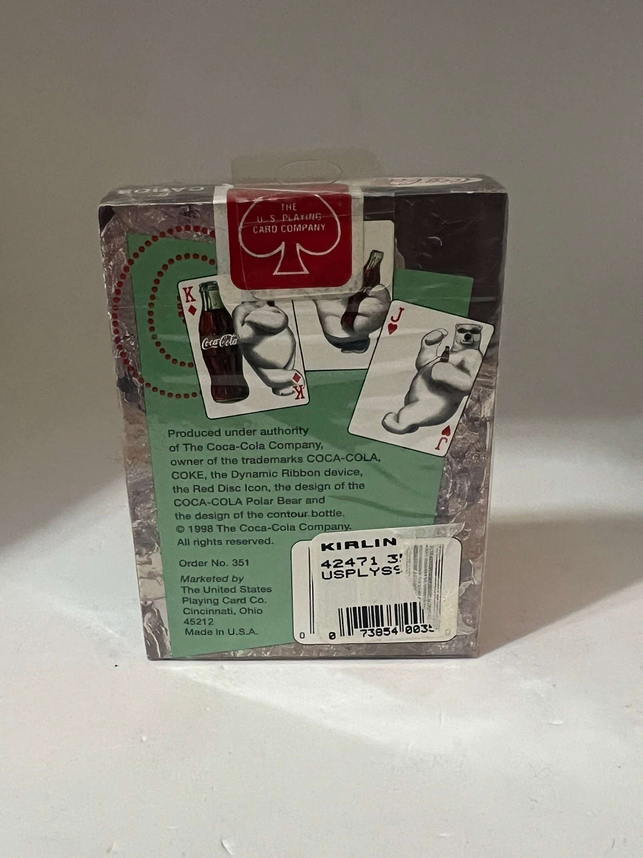 Vintage 1998 Coca Cola Playing Cards - Etsy