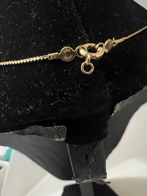 Vintage 1/20 14KT GF Necklace - Gem