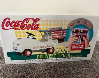 Vintage COCA COLA Delivery Truck Photo Black and White 10 X 8 Inches ...