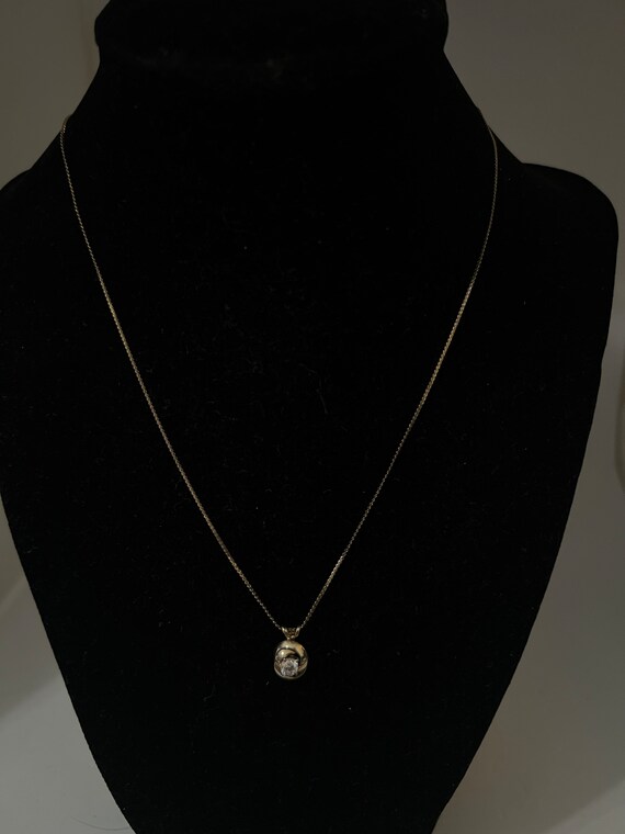 Vintage 1/20 14KT GF Necklace - Gem