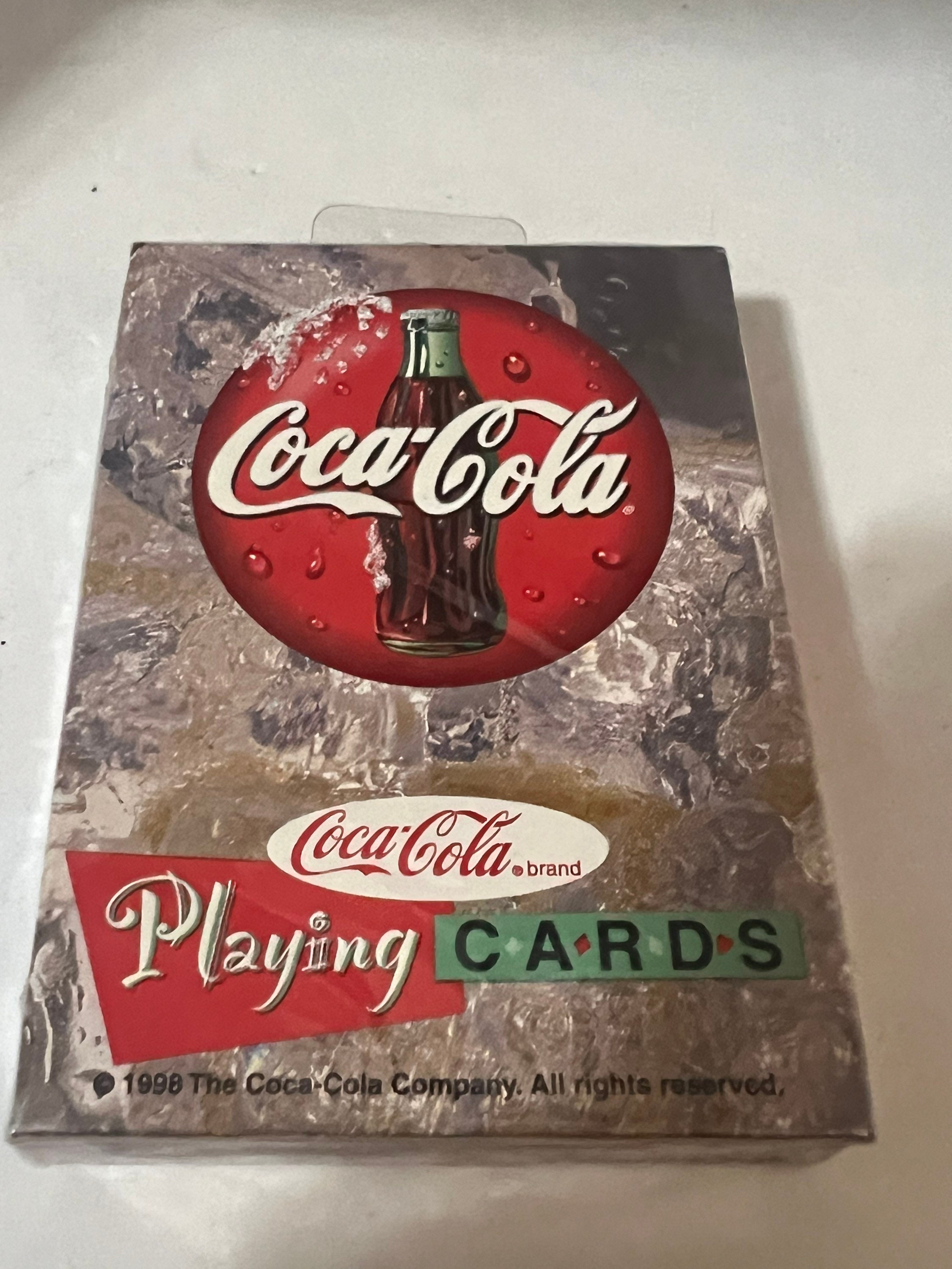 Vintage 1998 Coca Cola Playing Cards - Etsy