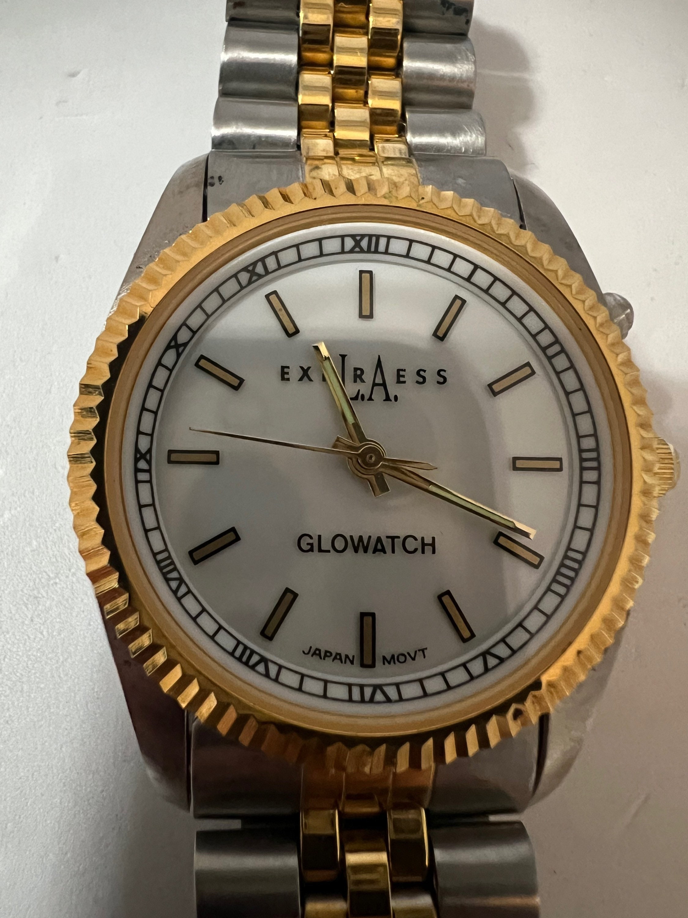 Vintage Explraess Glowatch Japan Movement Watch - Etsy