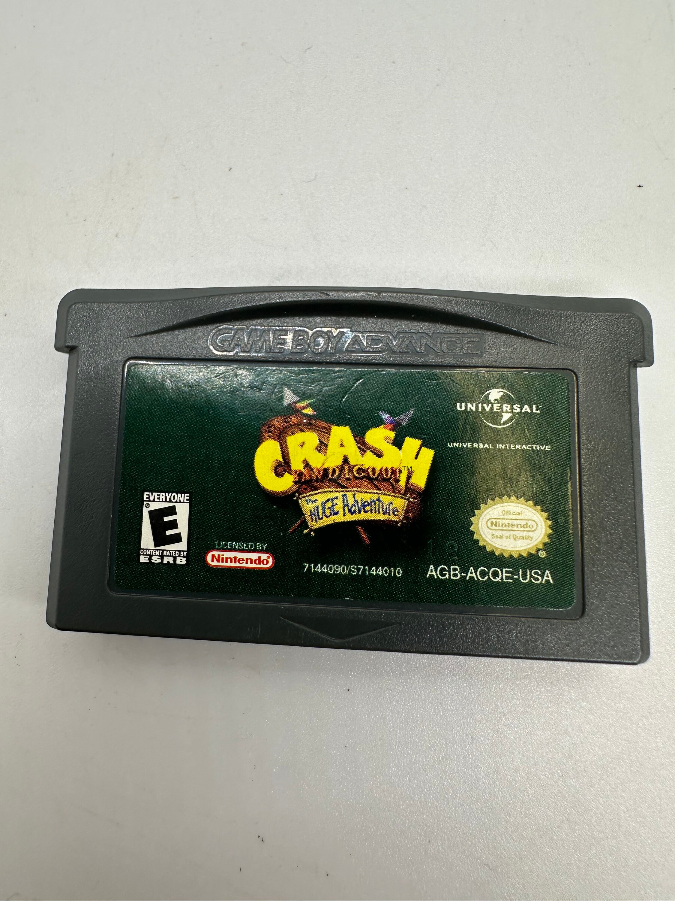 Vintage Crash Bandicoot the Huge Adventure Gameboy Advance - Etsy