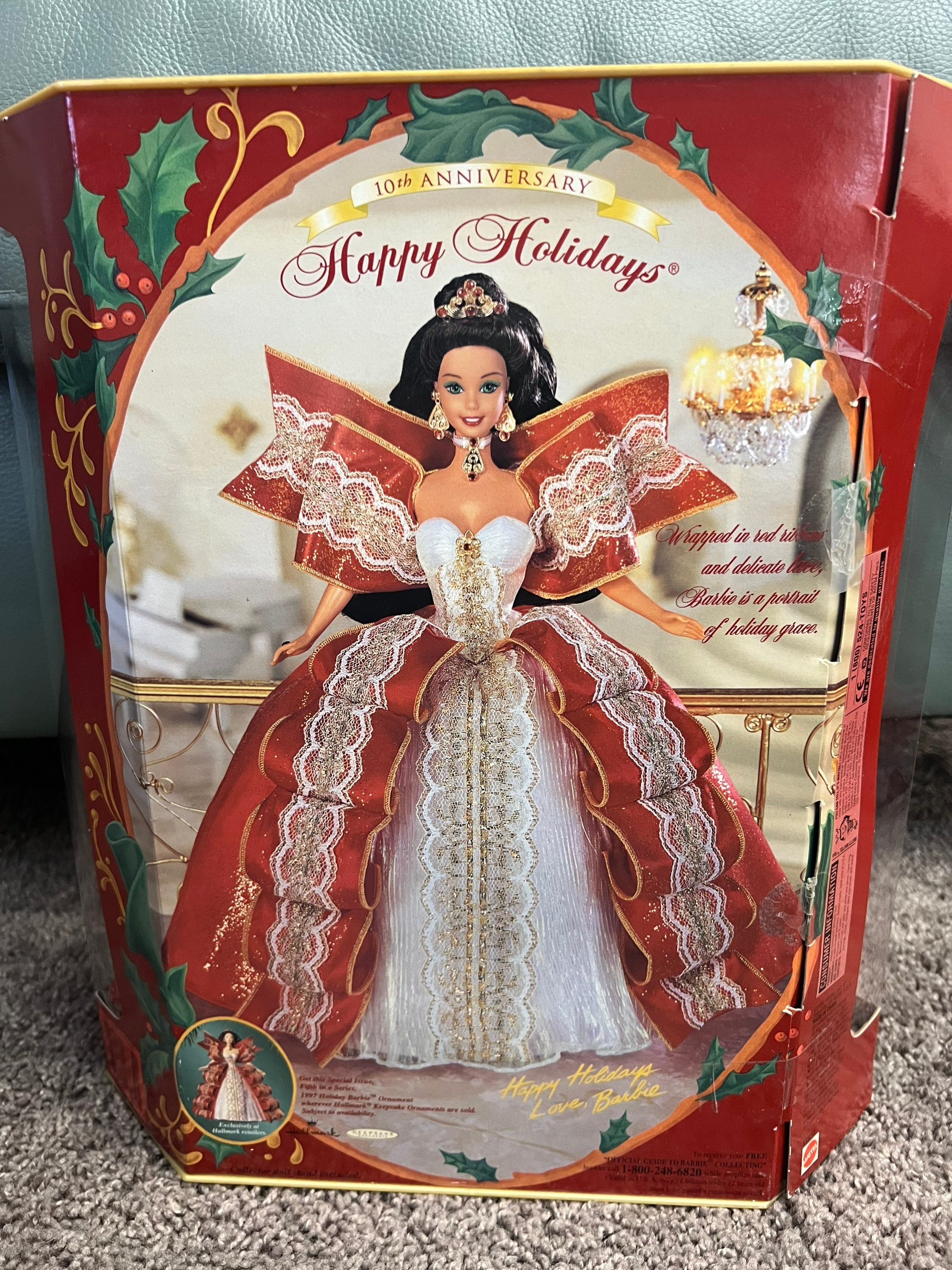 Happy Holidays Barbie Special Edition #17832 - Etsy