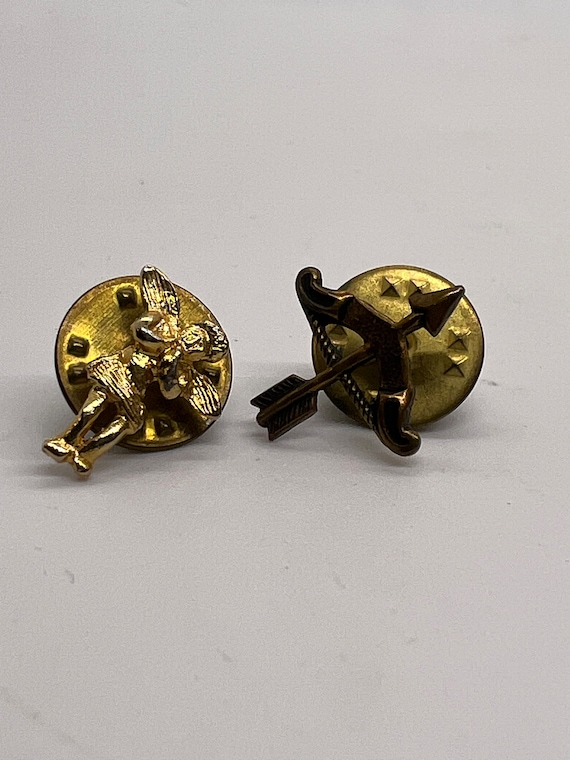 Set Of 2 Vintage Compacts Usa Map Compact Monograme Gem