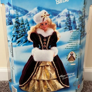 Vintage 1996 Barbie Happy Holidays 15646 - Etsy