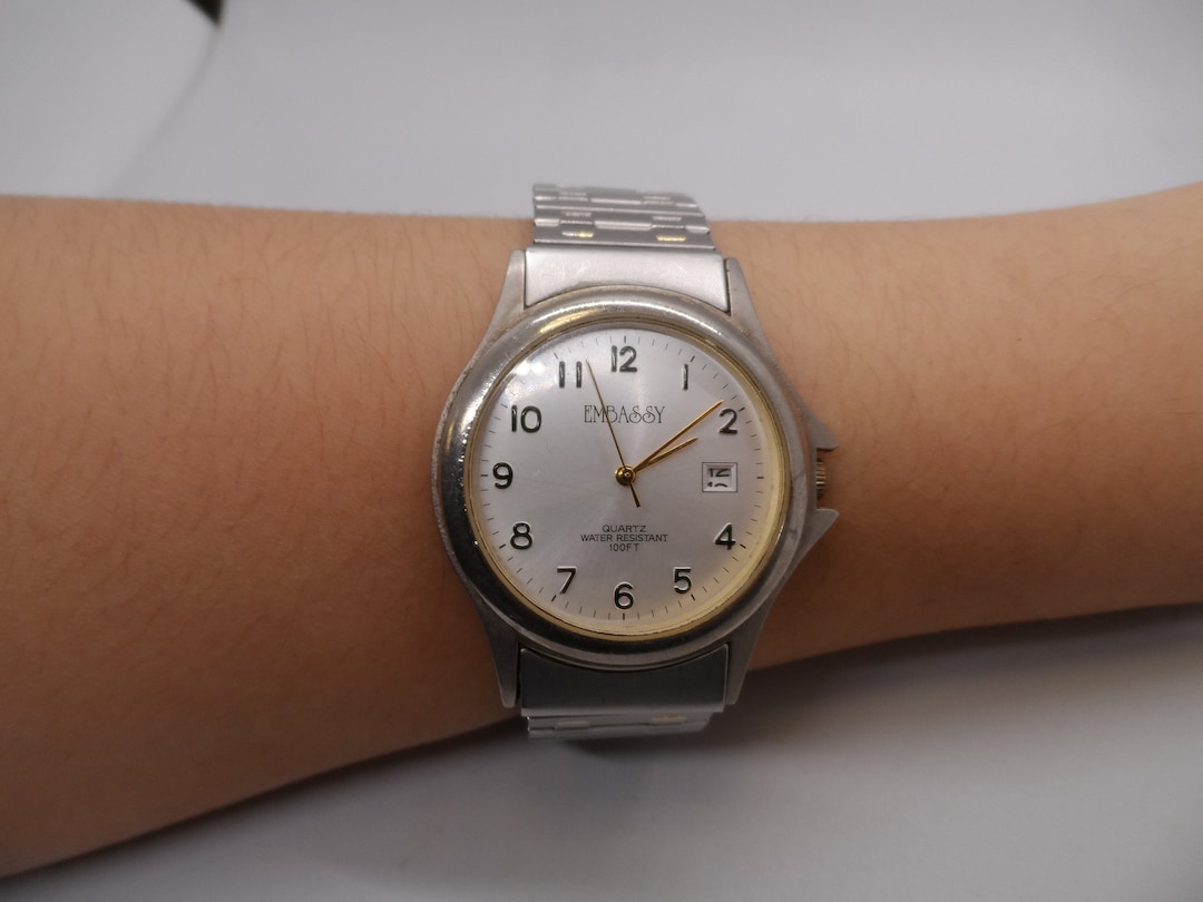 Vintage Embassy Quartz Watch - Etsy