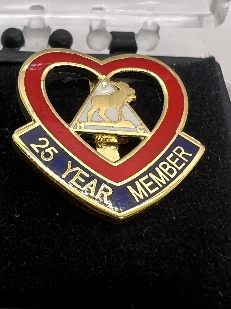 Vintage FHC 25 Year Member Pin - Etsy