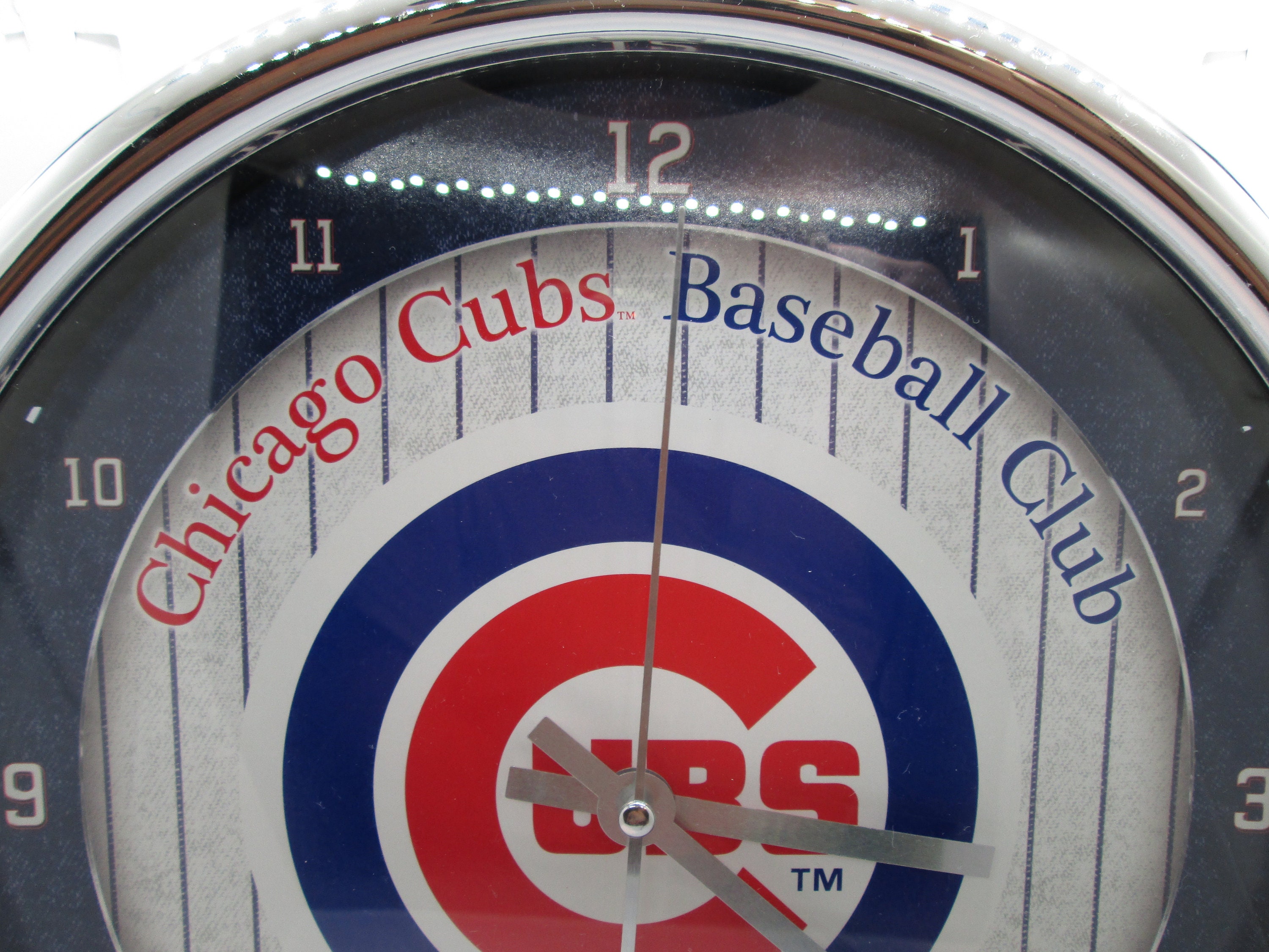 Collectible Chicago Cubs Quartz Clock, by Wincraft/mlbp 2012 - Etsy