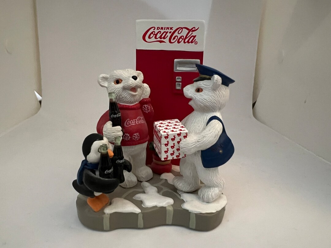 Vintage Coca Cola Polar Bear Cub Collection, “the Rewards of Membership ...