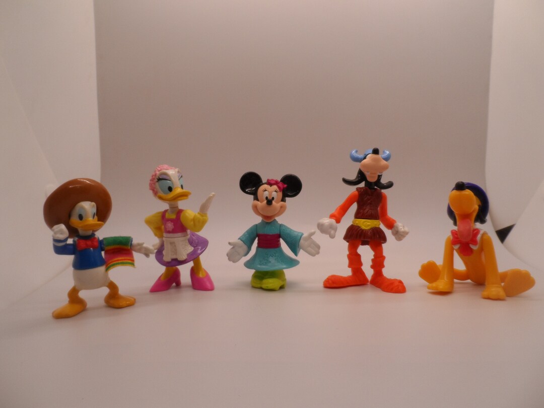 Vintage Disney PVC Figurines, Set of 5, Late 1990's - Etsy