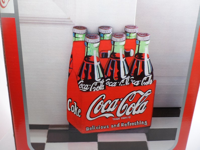 Vintage Coca Cola Six Pack Cast Iron Doorstop - Etsy