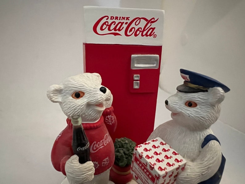 Vintage Coca Cola Polar Bear Cub Collection the Rewards of - Etsy