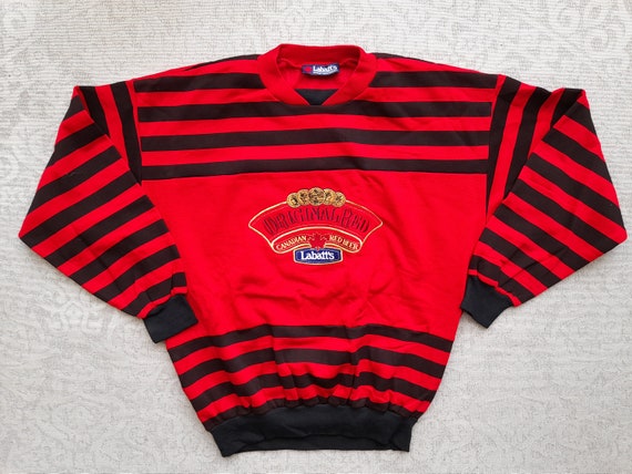 Vintage Labatt's Canadian Brewery Sweatshirt XL 50/50 Made - Etsy