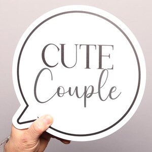 Wedding Photo Booth Props - Thick 5mm PVC - Etsy