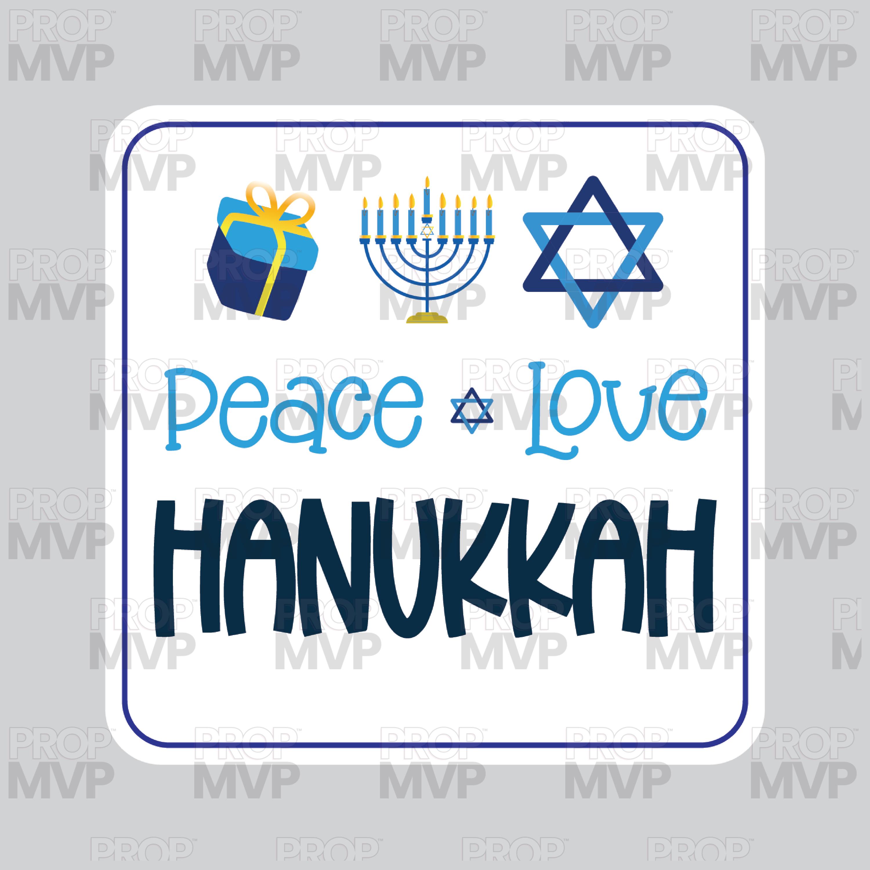 The Hanukkah Set - Photo Booth Prop Set - Etsy