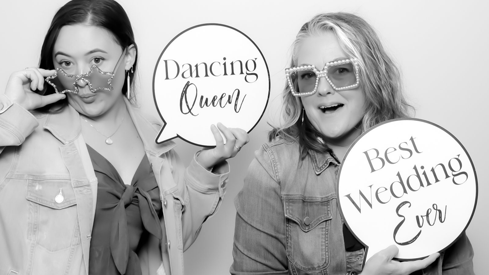 Large Glam Wedding Photo Booth Props - Etsy