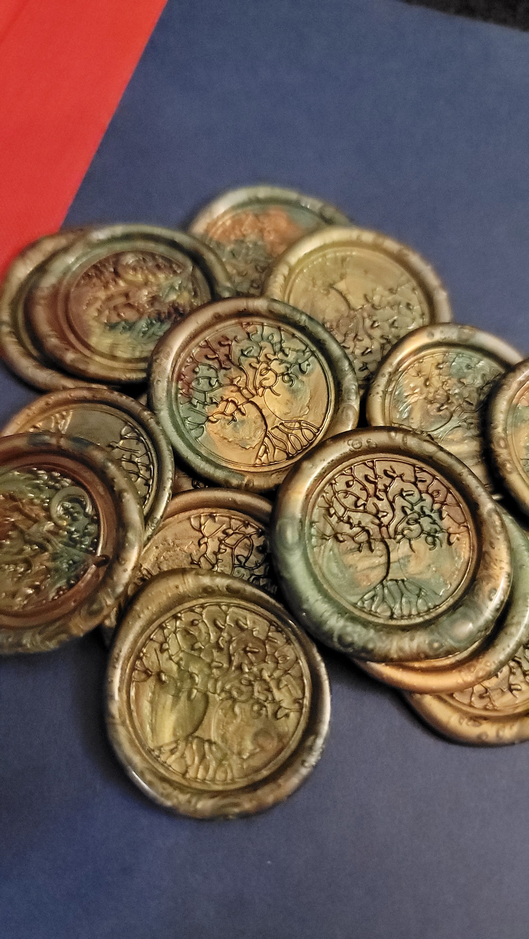 Adhesive Wax Seal | Tree of Life Wax Seals - Etsy