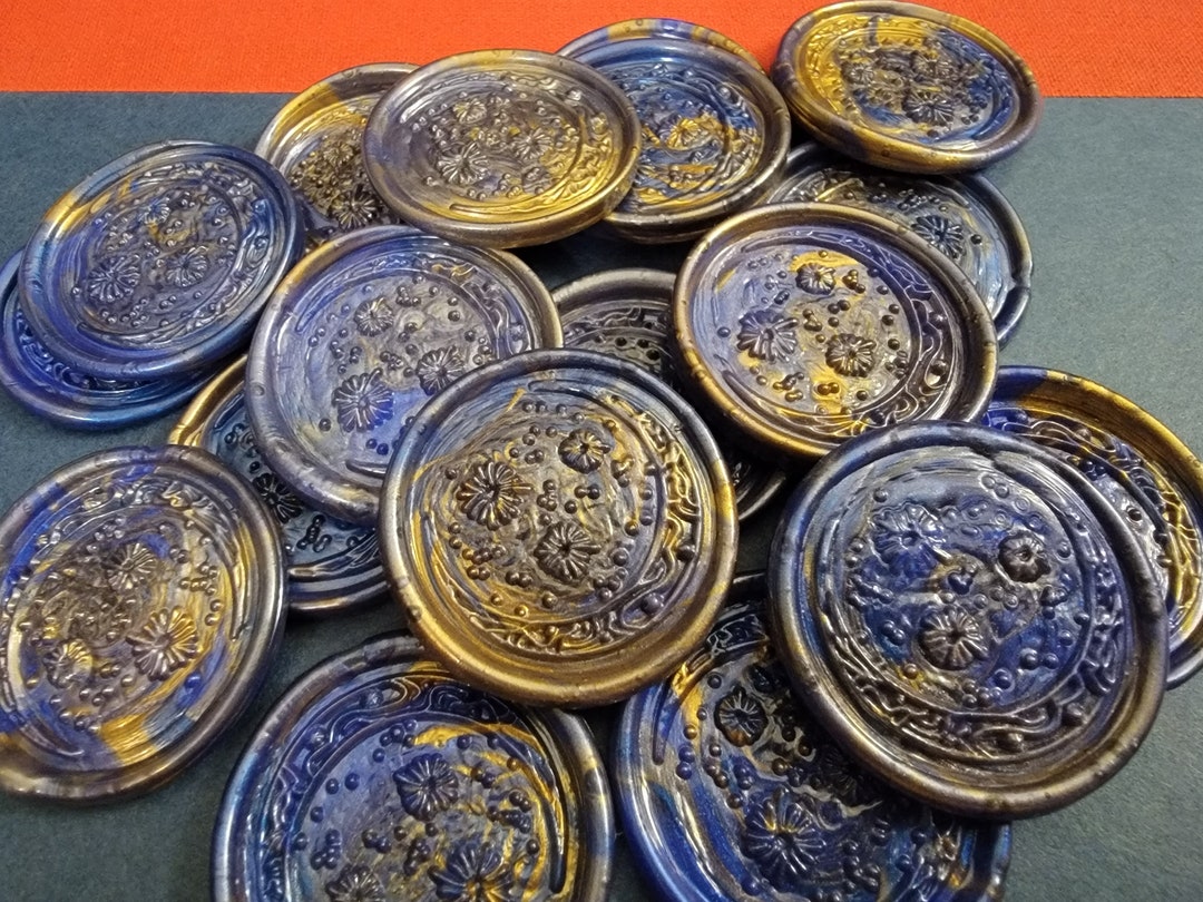 Adhesive Wax Seal | Celestial Moon and Stars Wax Seals - Etsy