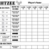 Wizard Score Card - Wizard Scoresheet - Wizard Score Pads - Printable ...