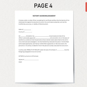Boat Bill of Sale Template | Printable Canva Design | Legal Document ...