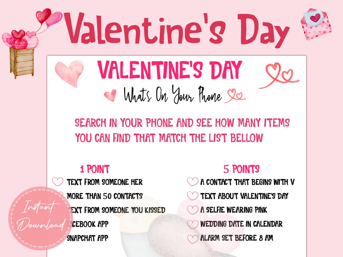 How Many Love Songs Can You Name Game Fun Valentine's Day Games ...