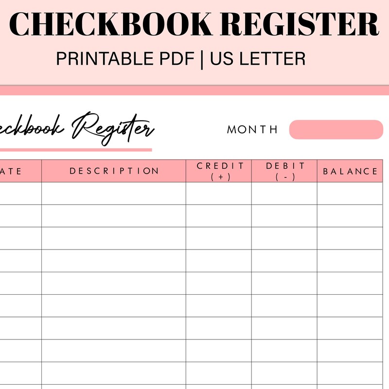 Check Register - Etsy