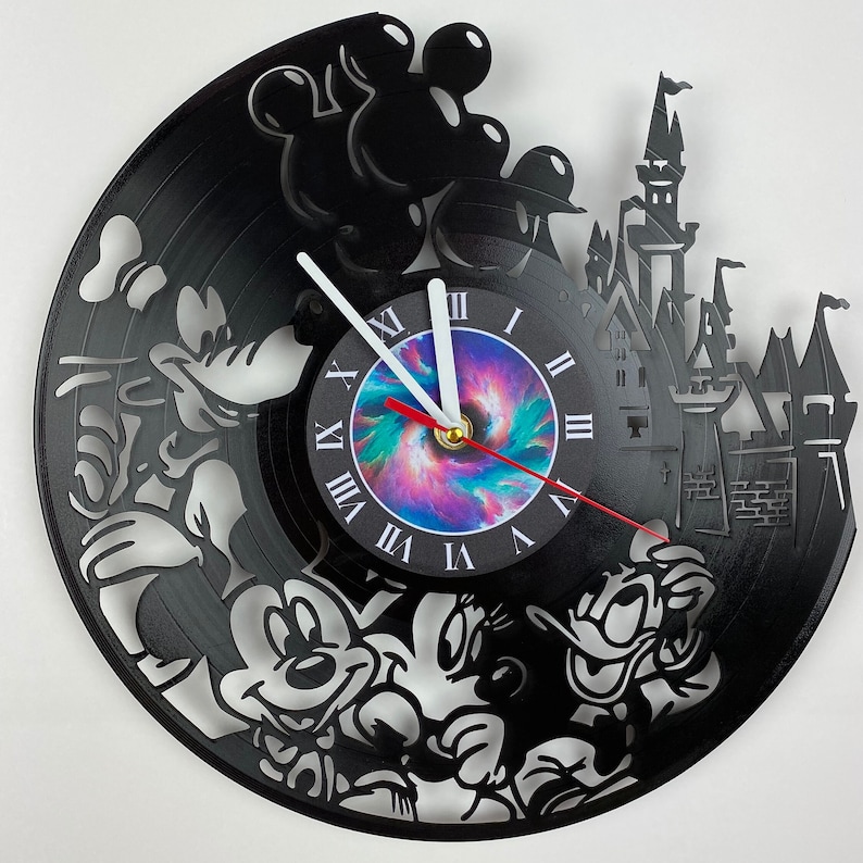 Enchanting Fairy Tale Inspired Vinyl Clock Cinderella Castle - Etsy