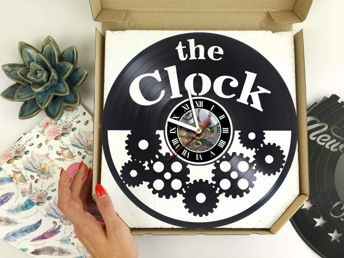 Trendy Wall Clock Movie Inspired Wall Decor Night Light - Etsy