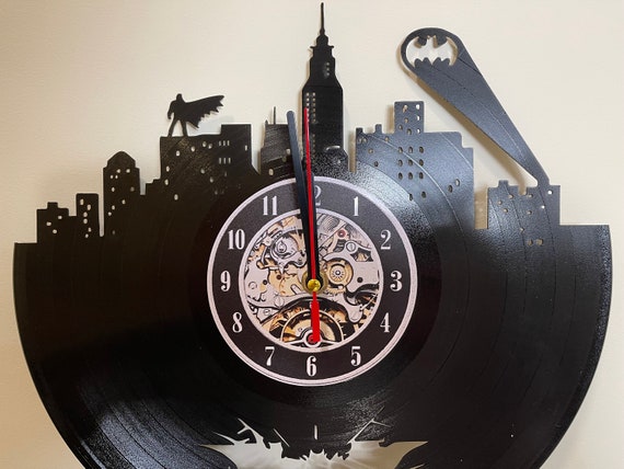 Vinyl Record Cut Out Superhero Kids Room Decor-creature | Etsy