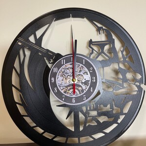 Movie Wall Decor - Wall Vinyl Decor - Custom Wall Clock - Man Cave Wall ...