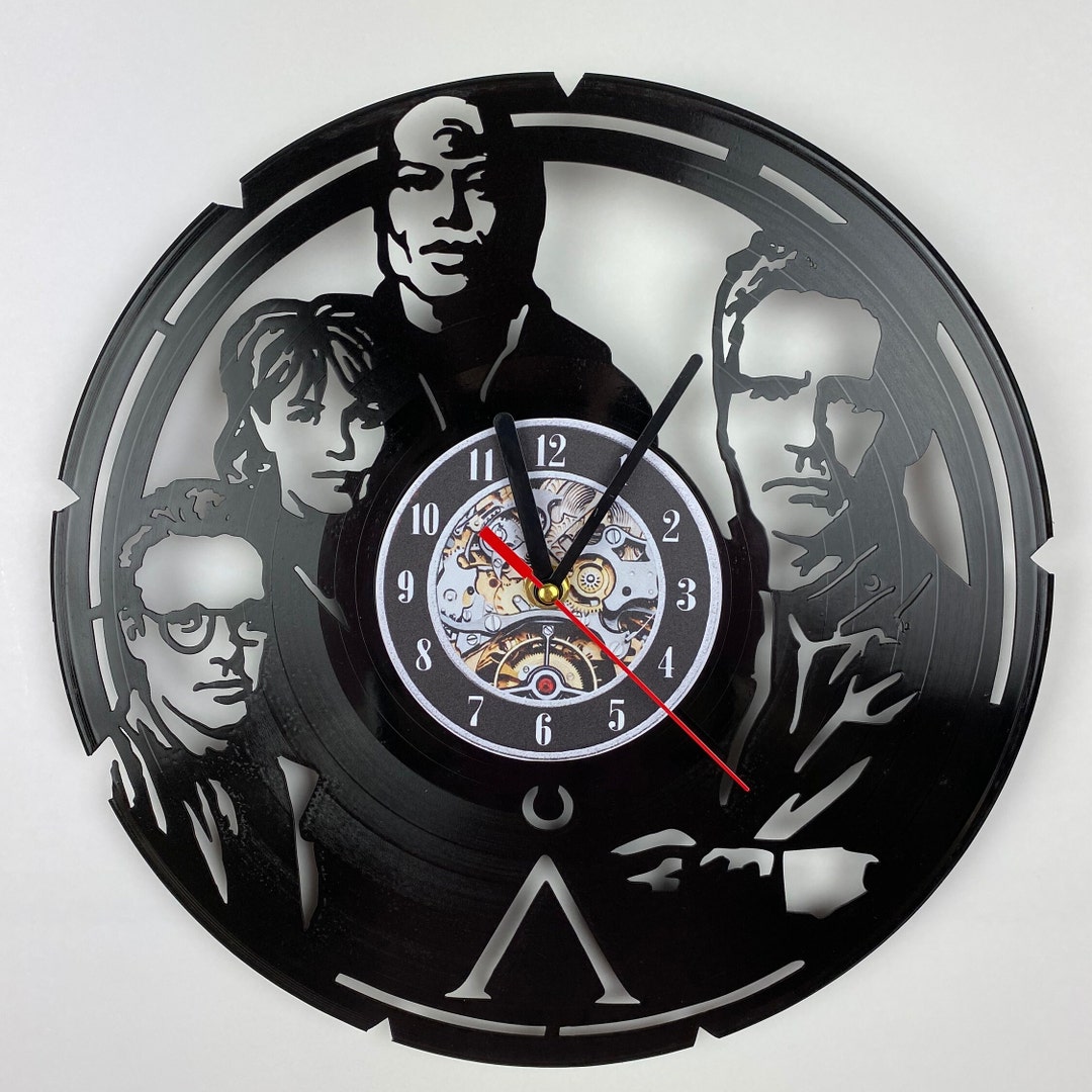 Stargate-themed Vinyl Record Wall Clock - Perfect Movie Night Decor for ...