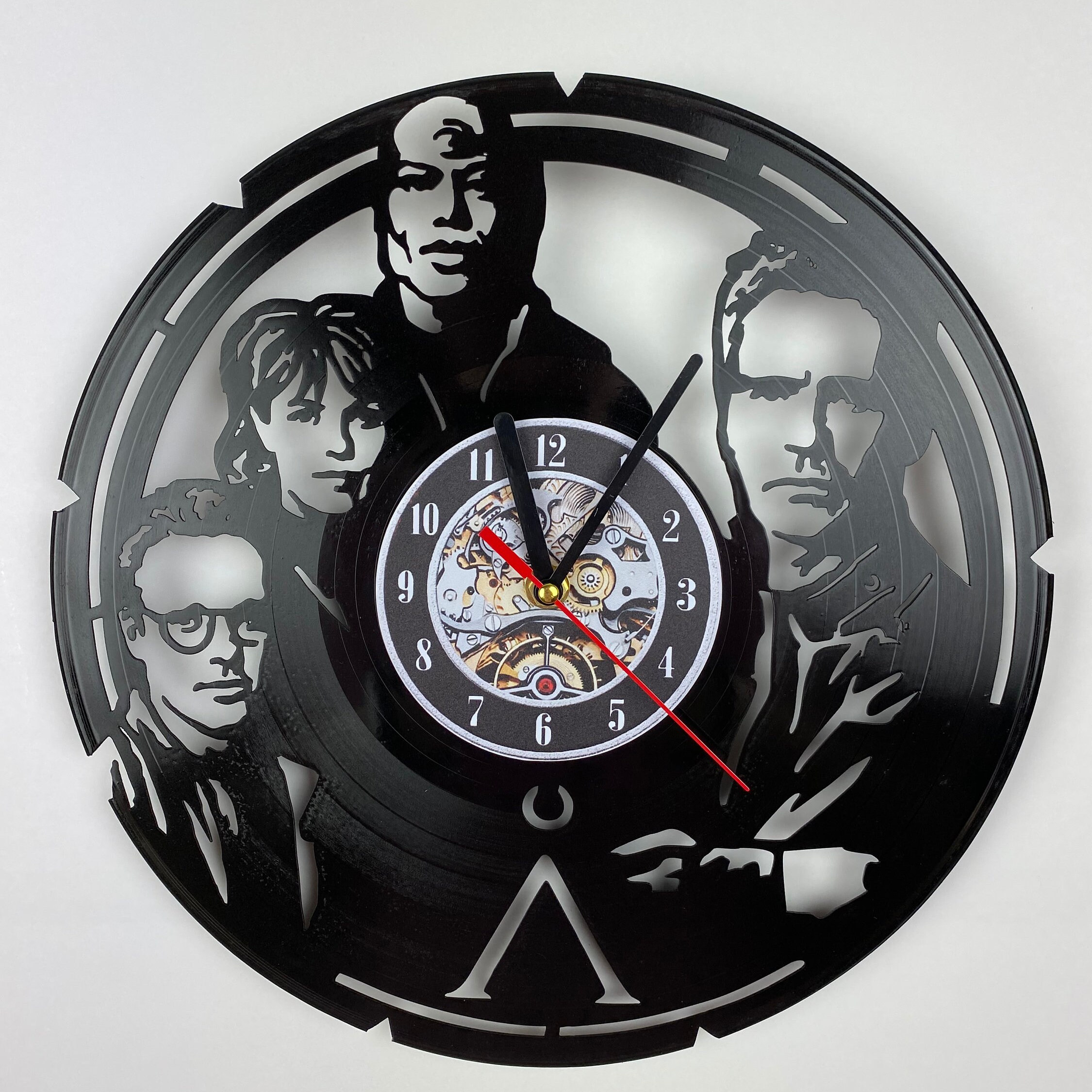 Stargate-themed Vinyl Record Wall Clock Perfect Movie Night Decor for ...